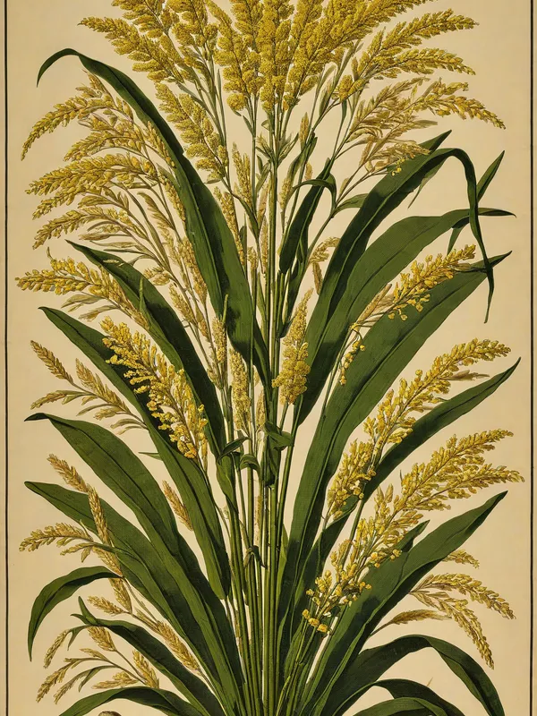 Ancient Millet Masterpiece - Tangra AI Image Generator