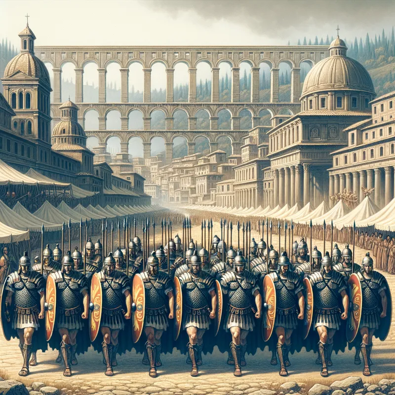 Ancient Roman Legion - Tangra AI Image Generator