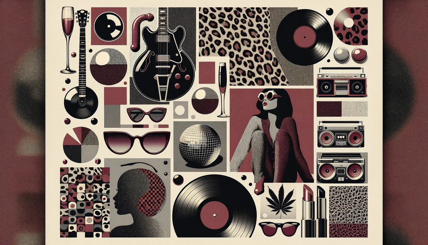 Burgundy Leopard Wallpaper - Tangra AI Image Generator