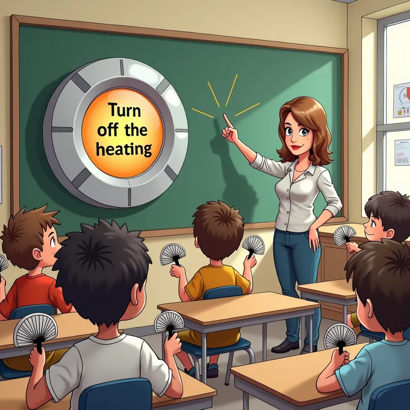Classroom Thermostat - Tangra AI Image Generator