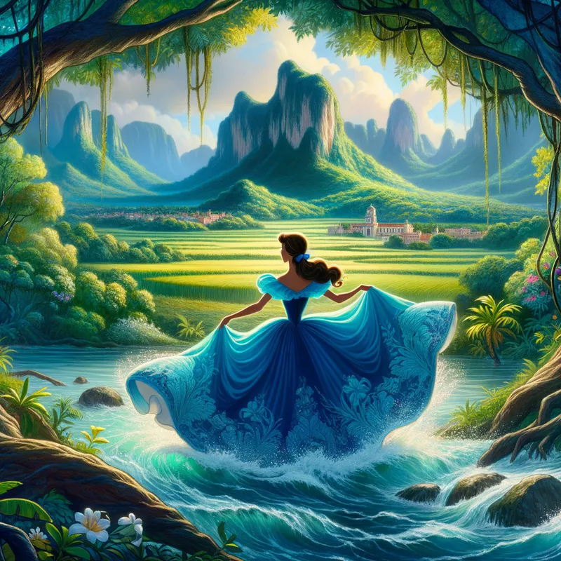 Enchanted Cuban River - Tangra AI Image Generator