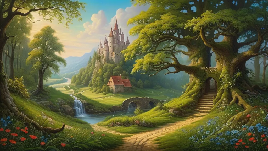 Enchanted Medieval Forest - Tangra AI Image Generator