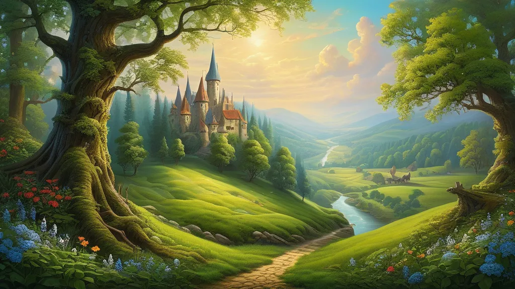 Enchanted Medieval Forest - Tangra AI Image Generator