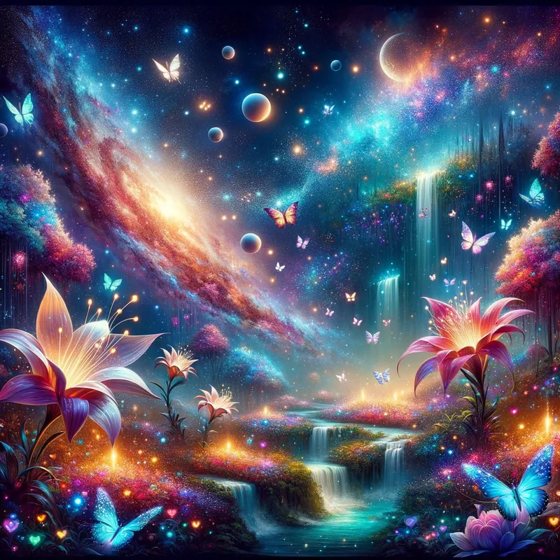 Enchanting Fantasy Realm - Tangra AI Image Generator