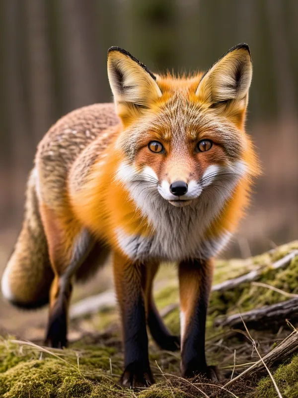 Fox: Enhanced Senses, Adapted Fur - Tangra AI Image Generator