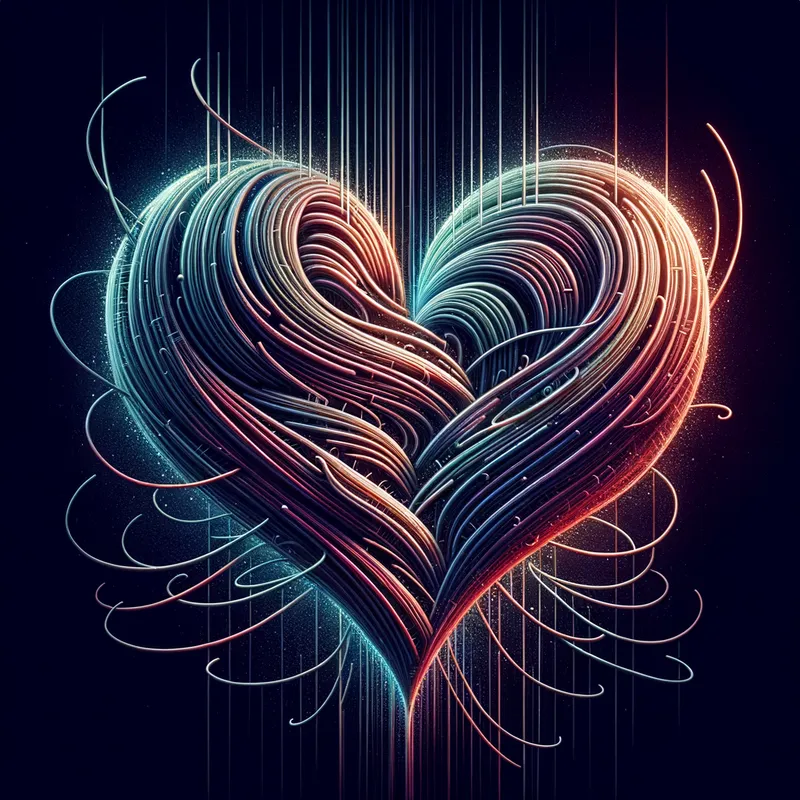 Heartstrings Unraveled - Tangra AI Image Generator