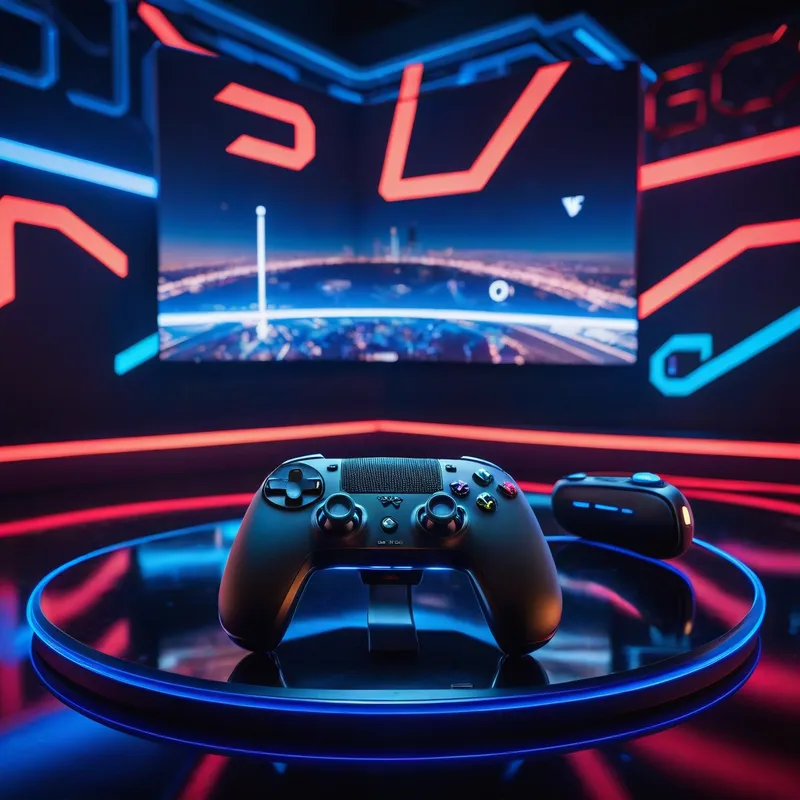 High-Tech Controller - Tangra AI Image Generator