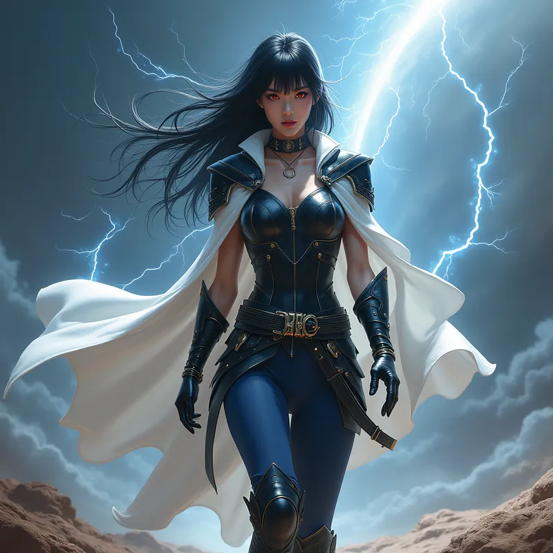 Jupiter War Goddess Arrival - Tangra AI Image Generator