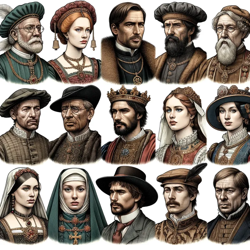 Medieval Portraits Europe - Tangra AI Image Generator