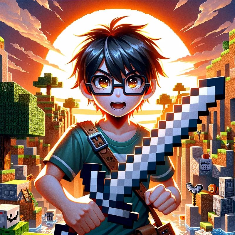 Minecraft Apprentice - Tangra AI Image Generator