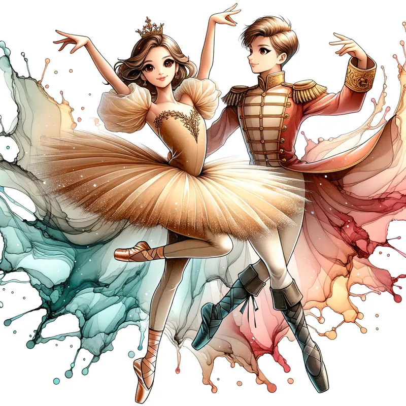 Nutcracker Ballet Fantasy - Tangra AI Image Generator