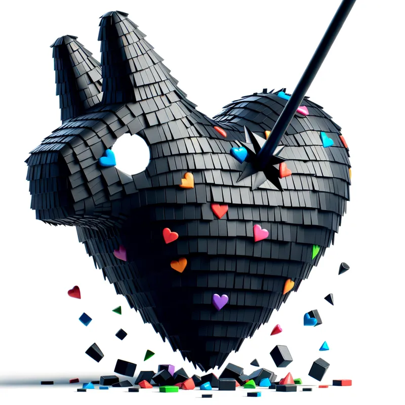 Pixar Pinata Strike - Tangra AI Image Generator