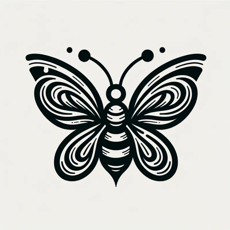 Pollinator Emblem - Tangra AI Image Generator