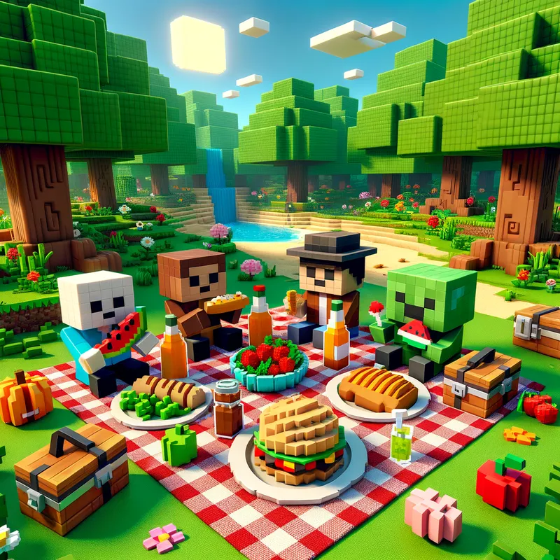 Roblox Picnic - Tangra AI Image Generator