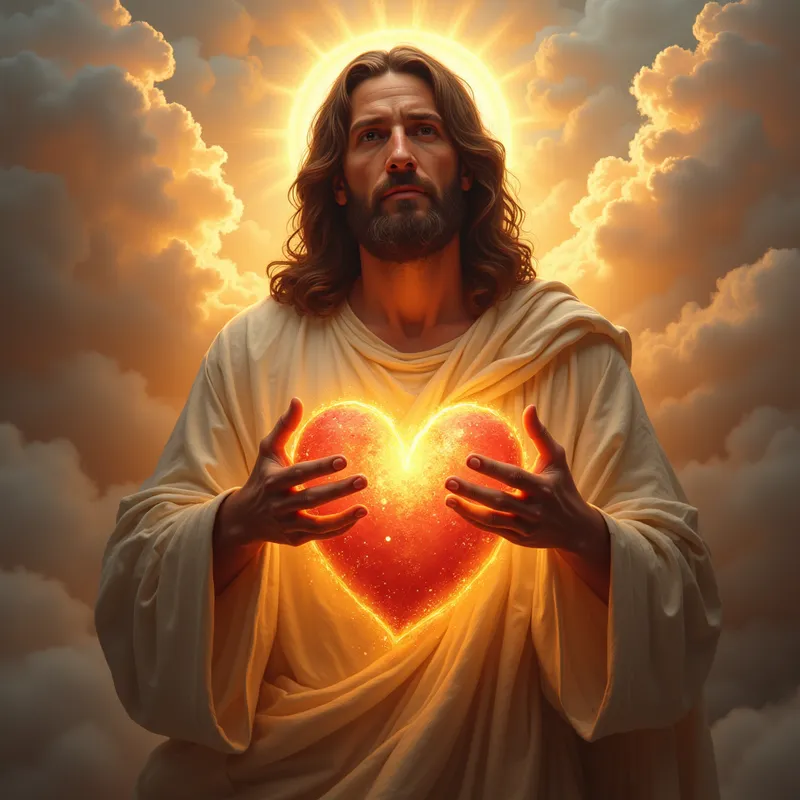 Sacred Heart of Jesus - Tangra AI Image Generator