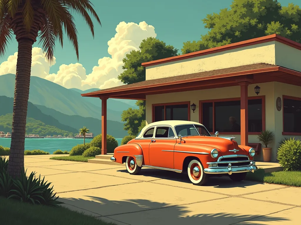 Vintage Nostalgia by Hopper & Thompson - Tangra AI Image Generator