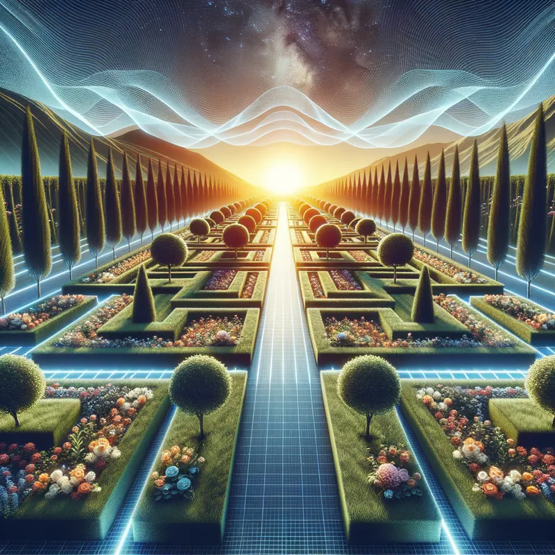 Virtual Garden - Tangra AI Image Generator