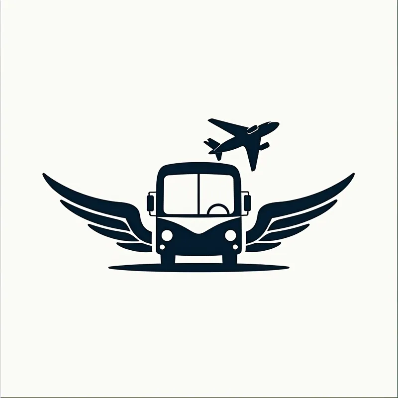 Winged Travel Line Logo - Tangra AI Image Generator